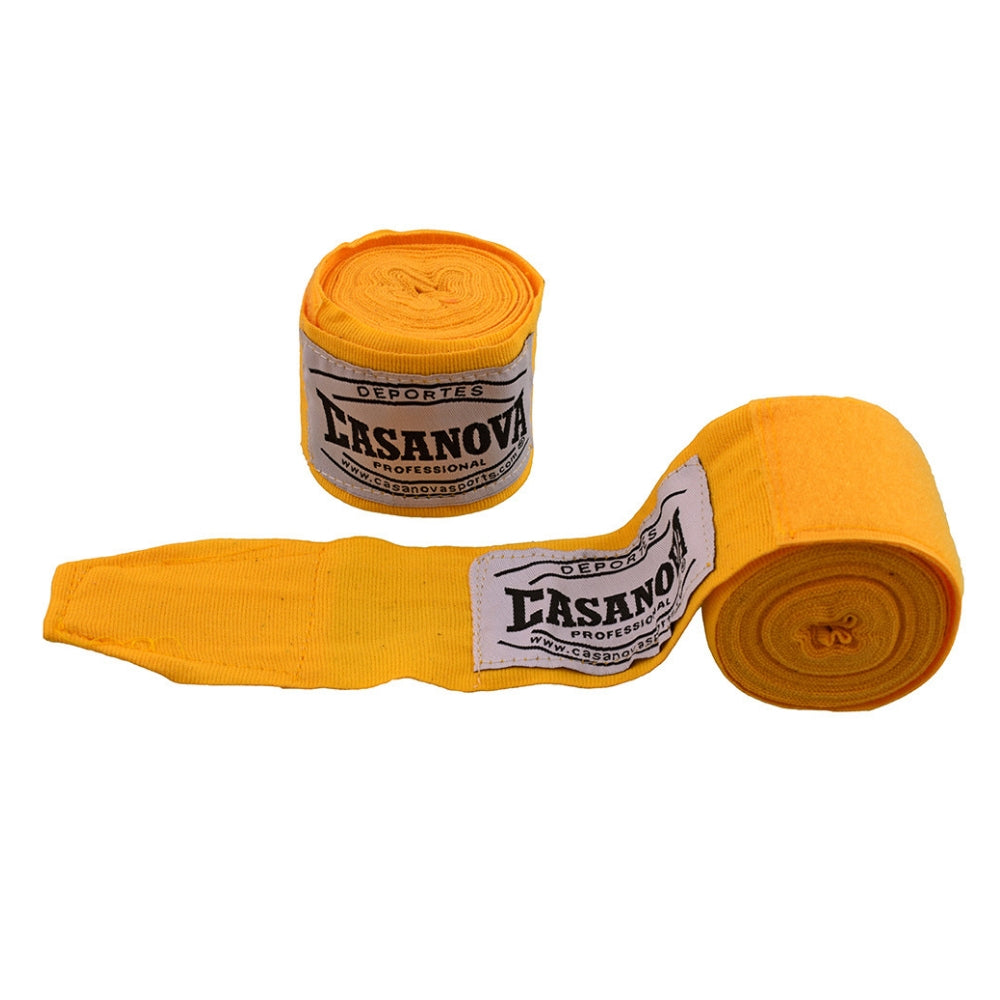 Casanova Boxing® Extra Long Handwraps - Yellow